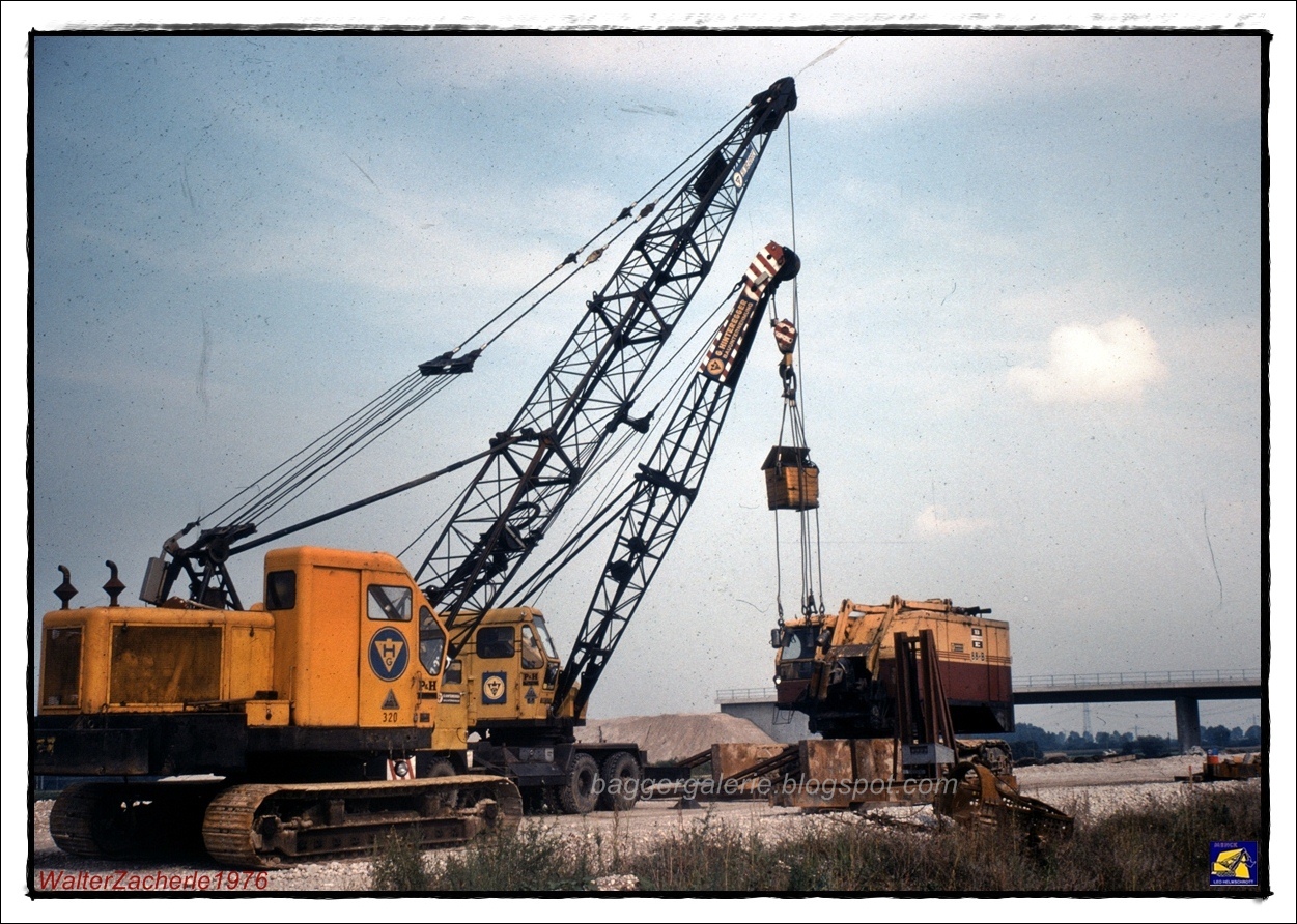 Bagger Galerie Construction Machines: P&H Seilbagger Und Bucyrus-Erie ...