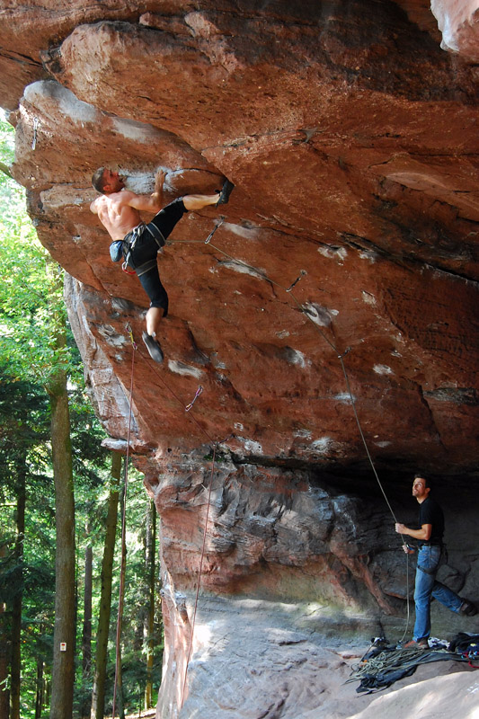 Grimpe nature: Alsace - Grotte de Brotsch