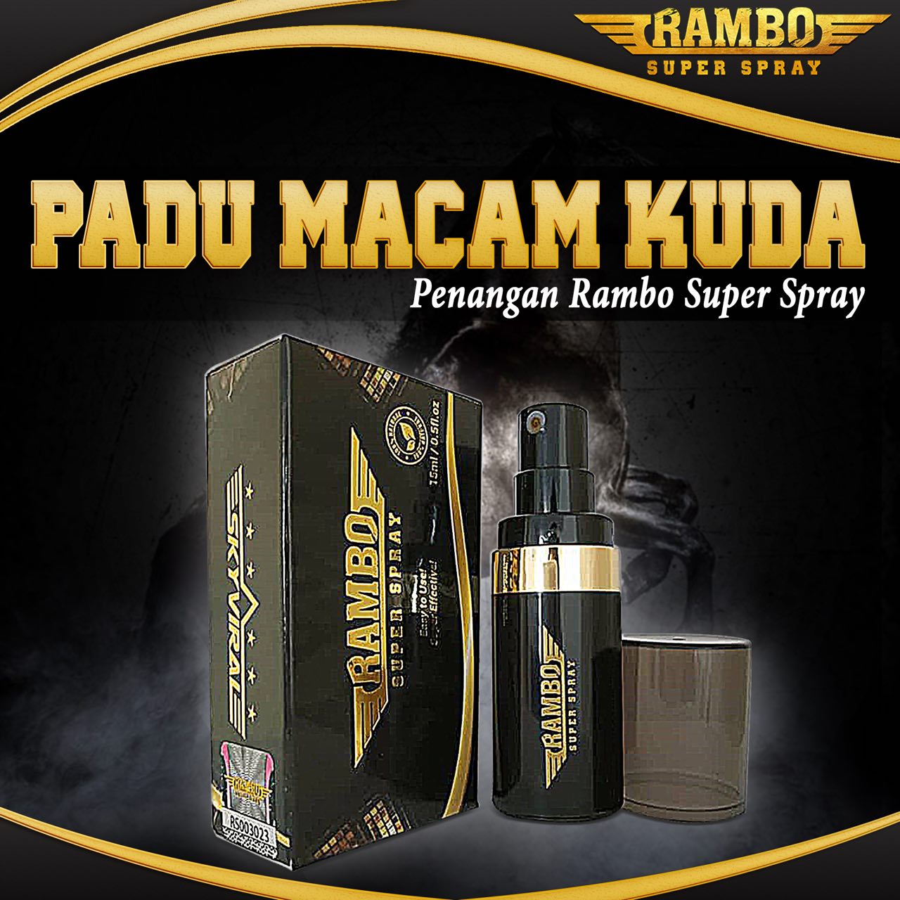 PRODUK HEBAT UNTUK PARA SUAMI: RAMBO SUPER SPRAY