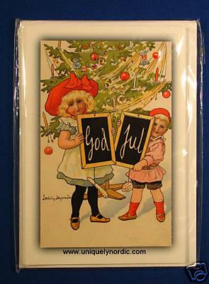 Swe-Aussie X-mas: Härliga gamla julkort