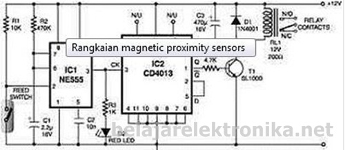 Rangkaian Elektronika Sensor Sederhana