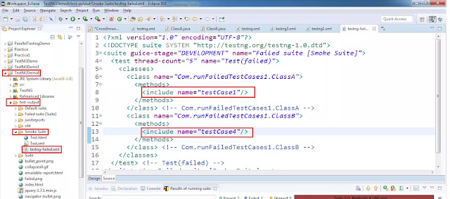 Automation Testing Insider: Run failed test cases in selenium Automation Testing Insider: Run failed test cases in selenium