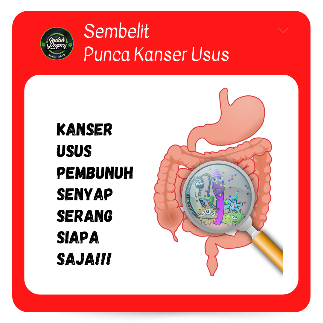 Sembelit Punca Utama Kanser Usus