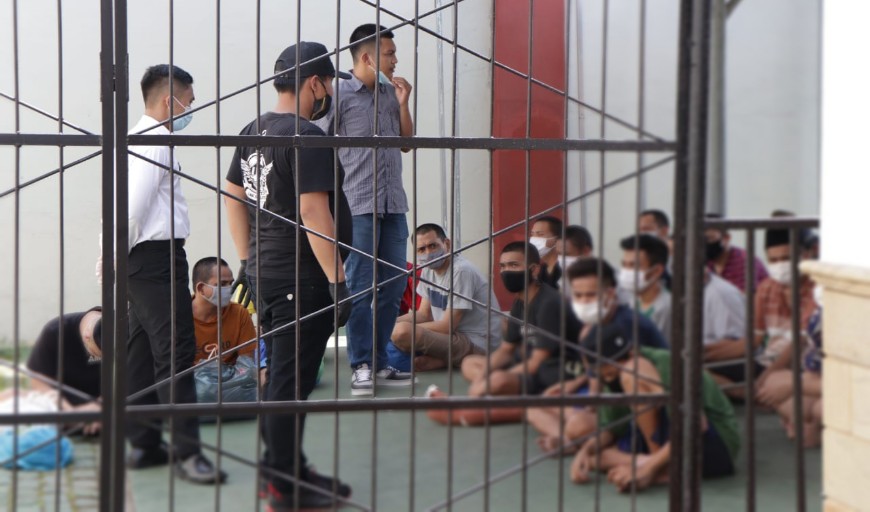 Rutan Kelas IIB Serang Terima 56 Tahanan Baru Rutan Kelas IIB Serang Terima 56 Tahanan Baru
