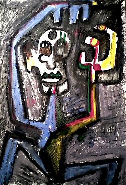 Ross Smirnoff Art: I made these drawings while hanging out in Nate's studio