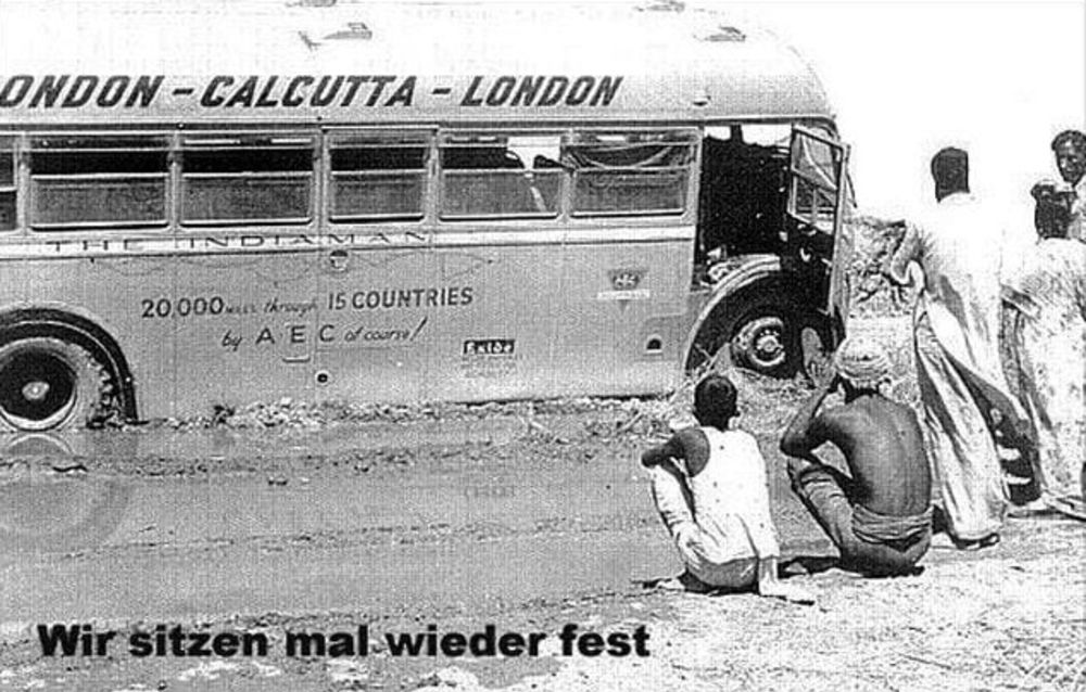 London–Calcutta Bus Service, the World’s Longest Bus Route. It Took ...