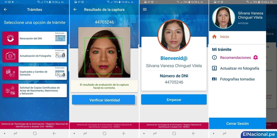 Reniec Estado De Tramite