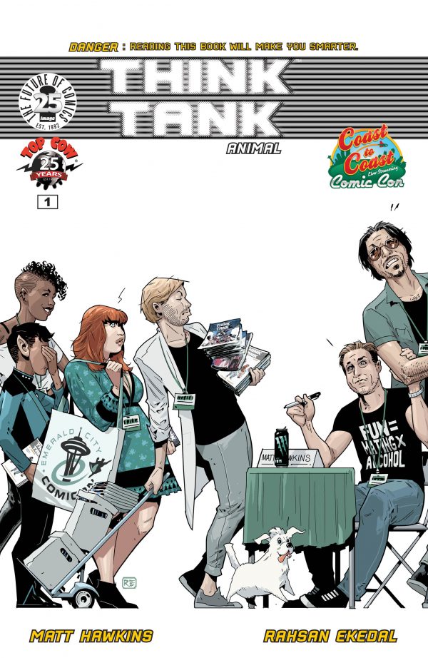 thestevestrout: We did a mini review of Top Cow Comic's Think Tank ...