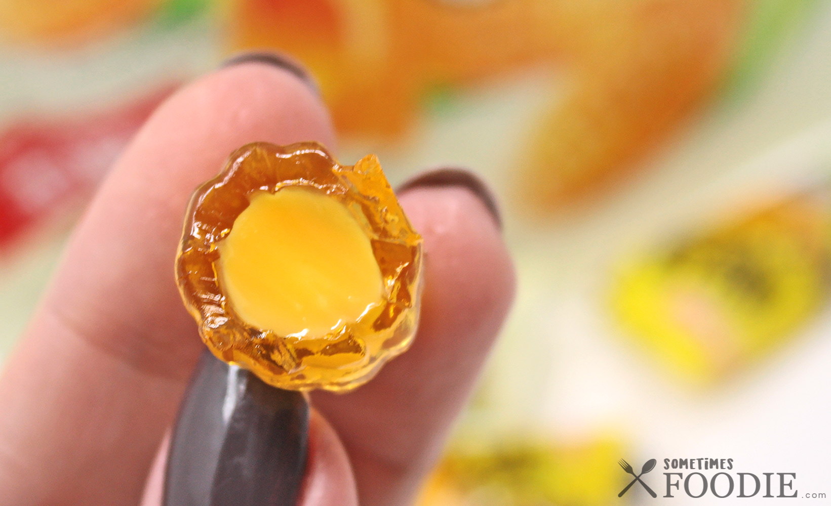 Sometimes Foodie: Pudding Filled Corn Gummies - HAPPY HALLO-WEEK!