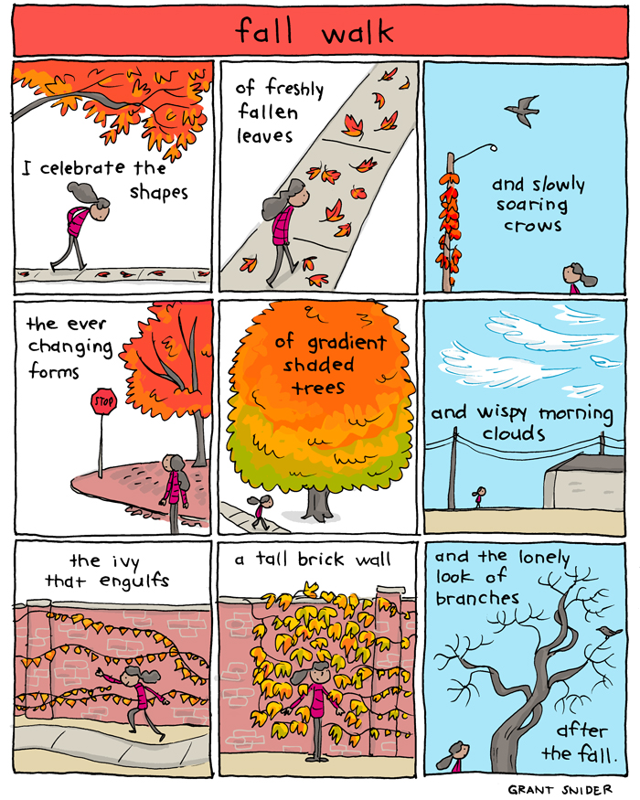 INCIDENTAL COMICS: Fall Walk