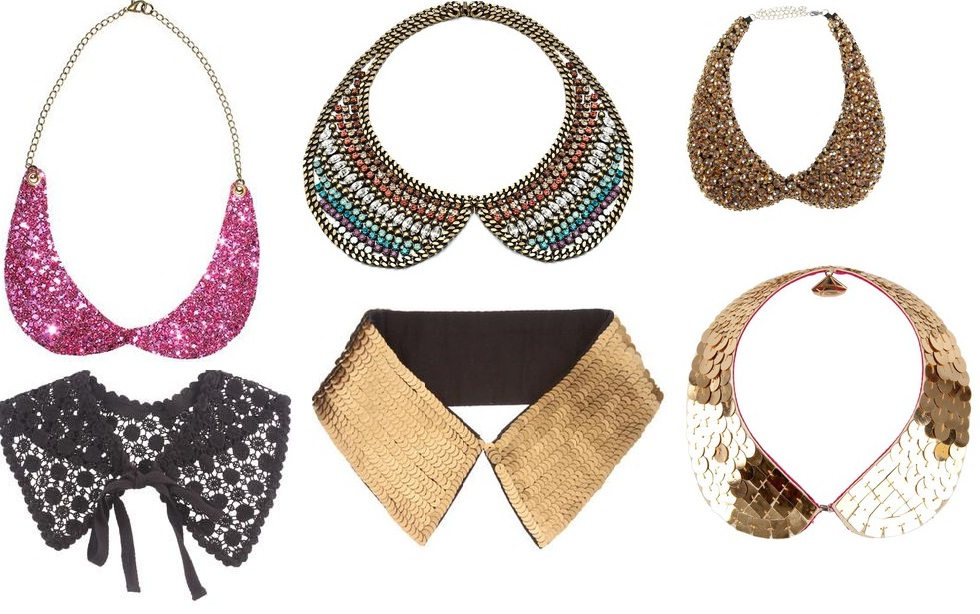 -: Maxi colar e golas