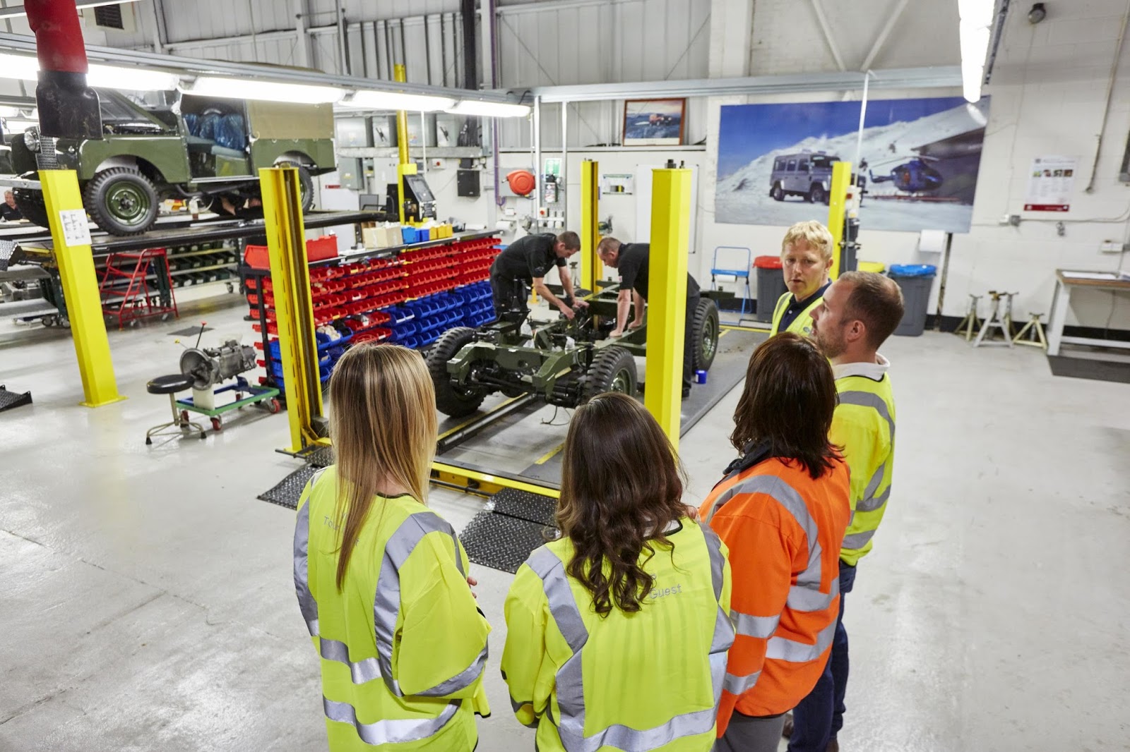 The Motoring World: Go behind the scenes at the Land Rover Classic ...