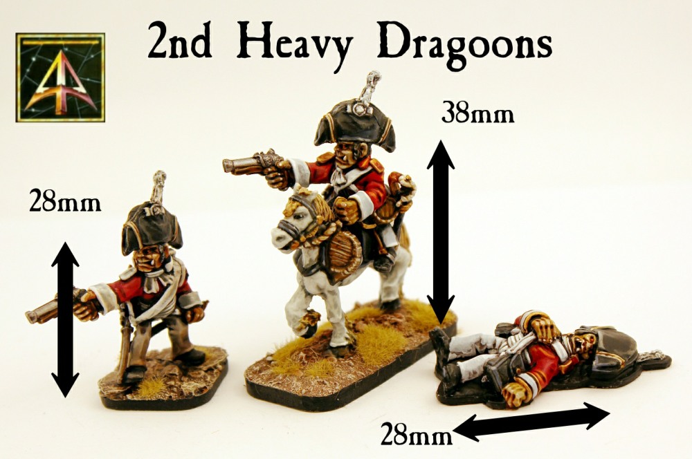 Alternative Armies: 2nd Heavy Dragoons new packs and unit for Flintloque