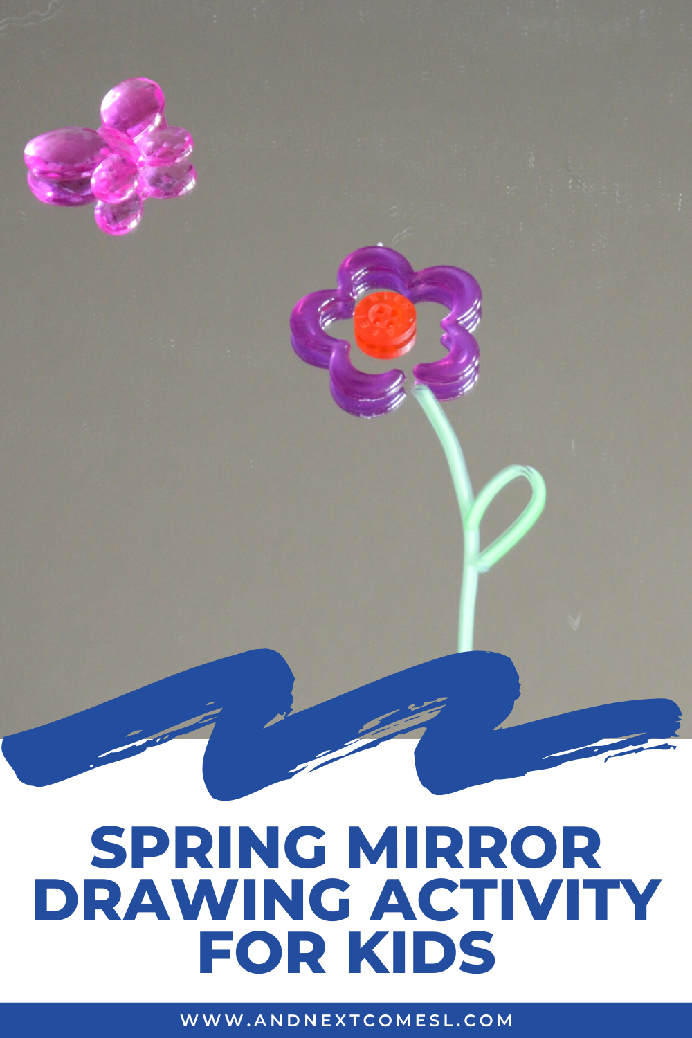 Spring Mirror Drawing Activity for Kids | And Next Comes L - Hyperlexia ...