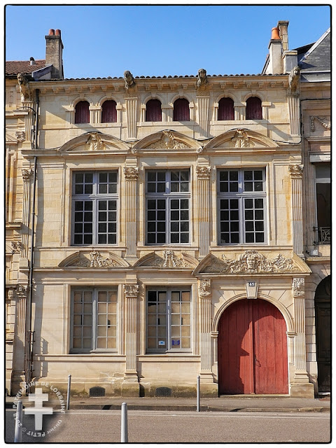 PATRIMOINE DE LORRAINE: BAR-LE-DUC (55) - Maison renaissance (1620-1630)