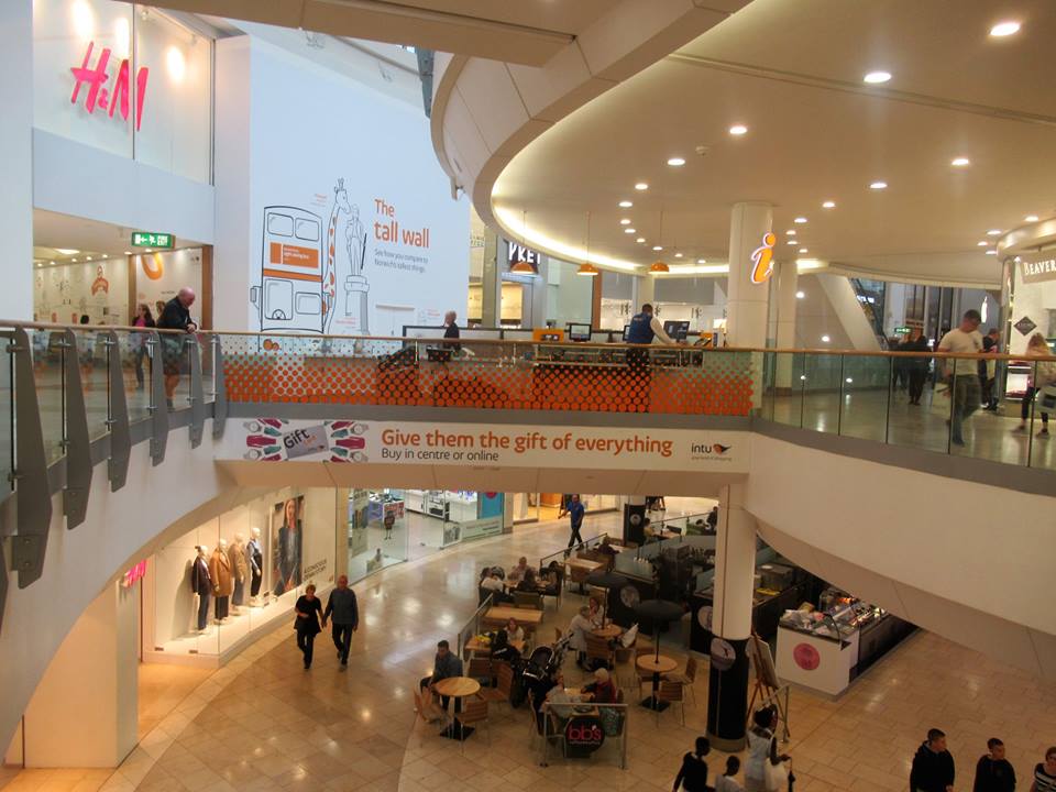Martin Brookes Oakham: INTU Chapelfield Norwich Shopping Centre