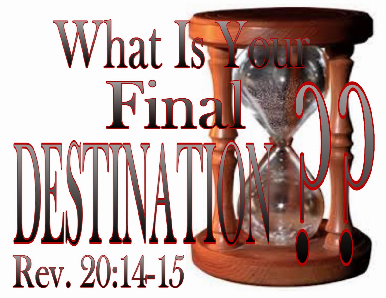 MaxEvangel: What Is Your Final Destination?
