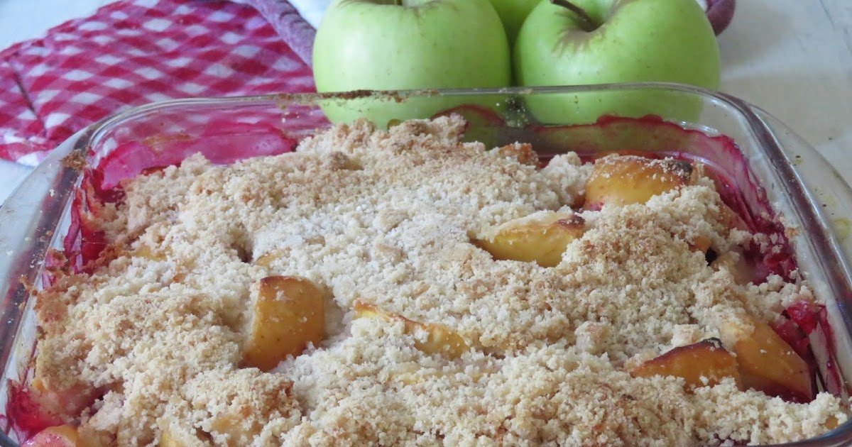 Crumble fruits rouges et pommes - Ma petite cuisine gourmande sans ...