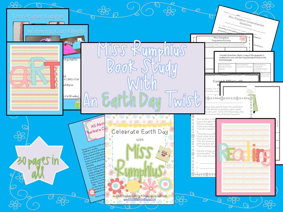 Across the Hall in 2nd: A 32 Page Miss Rumphius Give-Away!!!!!