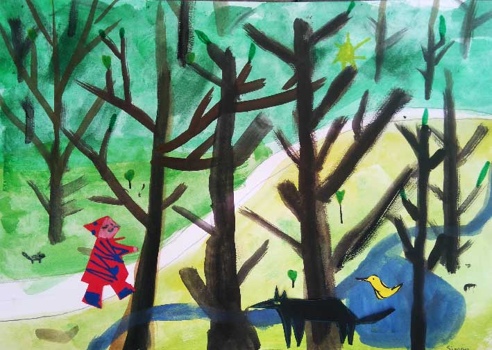 En été, il fait bon dessiner...