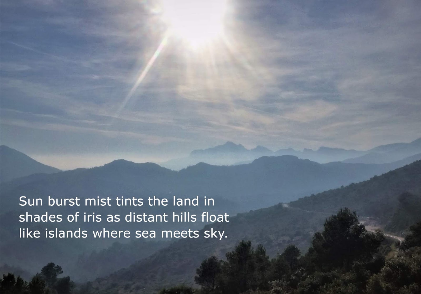 A POEM A DAY - SEA MEETS SKY