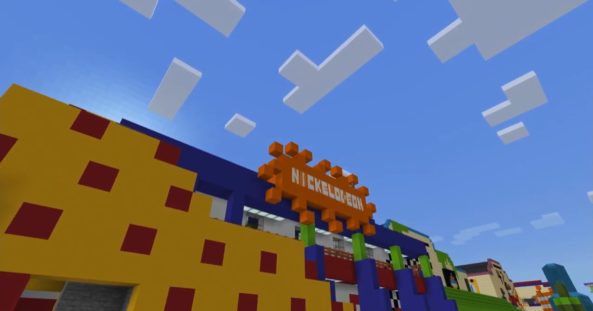 NickALive!: Nick Fan Recreates Nickelodeon Studios in Minecraft