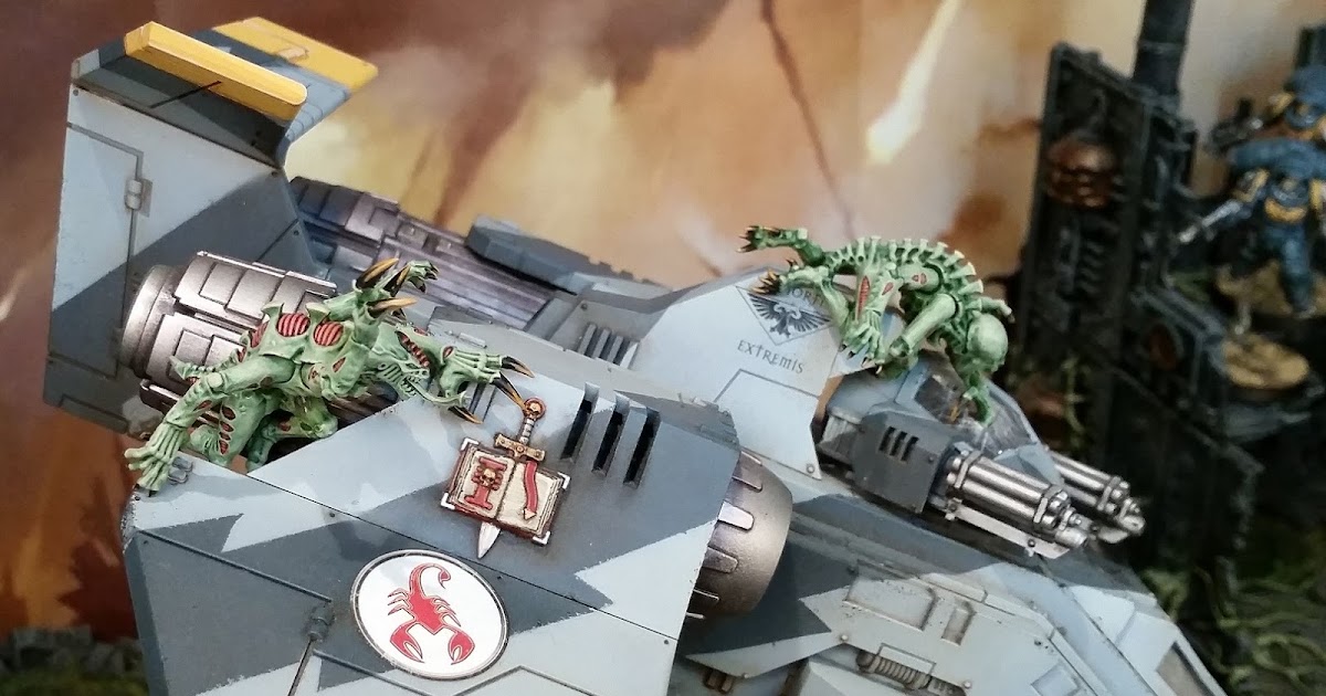 Chucking Monkeys: Red Scorpions (and Guilliman)