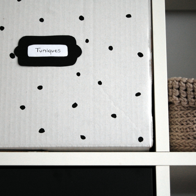 [DIY] Mes cartons de couches | L'usine à bulle