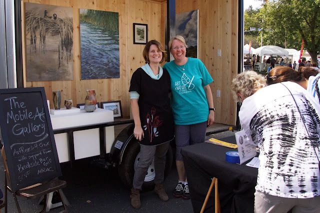 A + w o r k s: artreach st. croix mobile art gallery at marine art fair