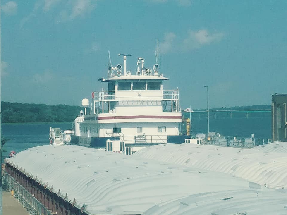 Industrial History: Mississippi Lock and Dam #14 near Bettendorf, IA