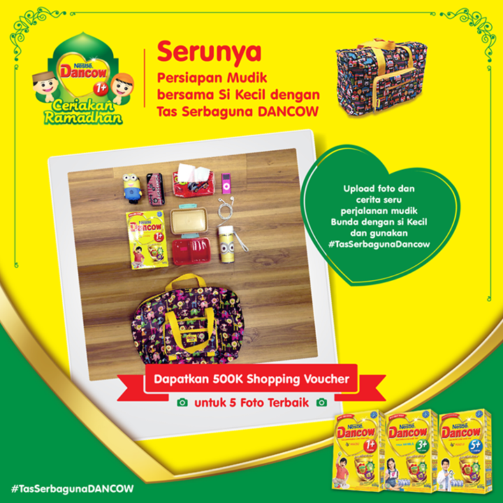 Lomba Serunya Persiapan Mudik Bersama Si KecilDengan Tas Serbaguna ...