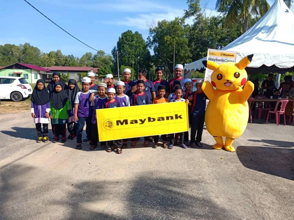 RUMAH ANAK YATIM NUR IMAN: PROGRAM BERSAMA CSR MAYBANK ROMPIN