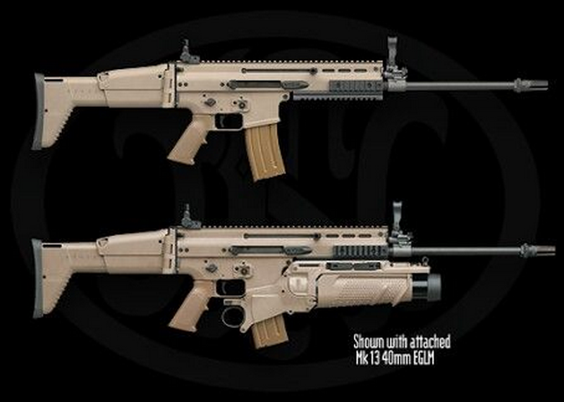 desarrollo defensa y tecnologia belica: Fue presentado el fusil FN-SCAR ...