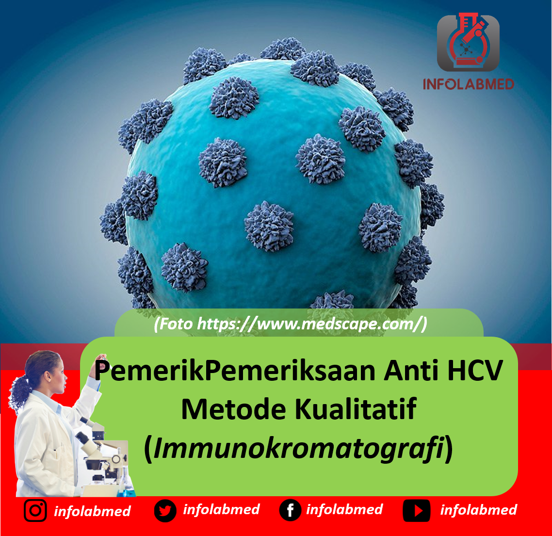 Pemeriksaan Anti HCV Metode Kualitatif (Immunokromatografi)
