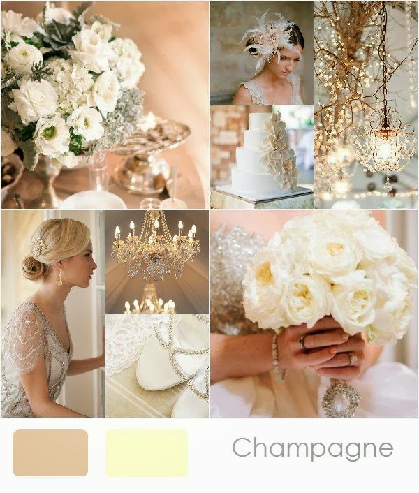 wedding in italy: COLOR PALETTE : CHAMPAGNE