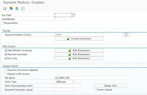 SAP FICO Corner: Testing and recreation of the Electronic payments file ...
