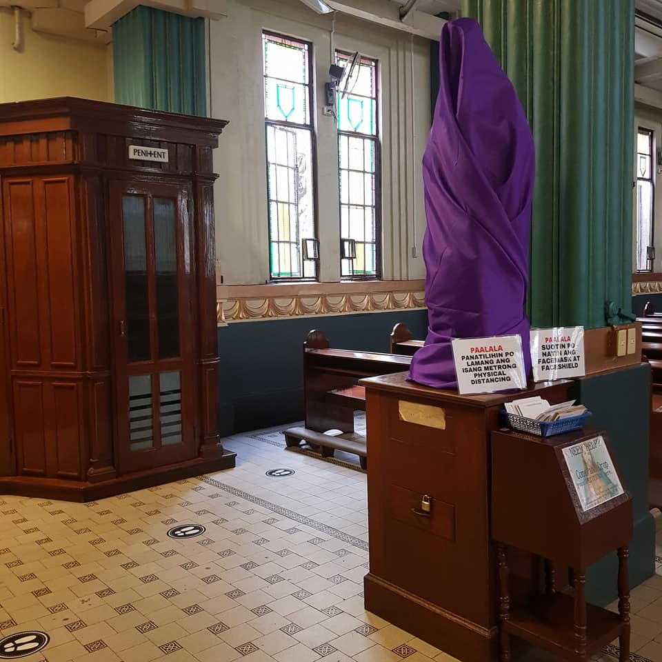 Covering the Crosses and Images on Holy Week - Priest Stuff