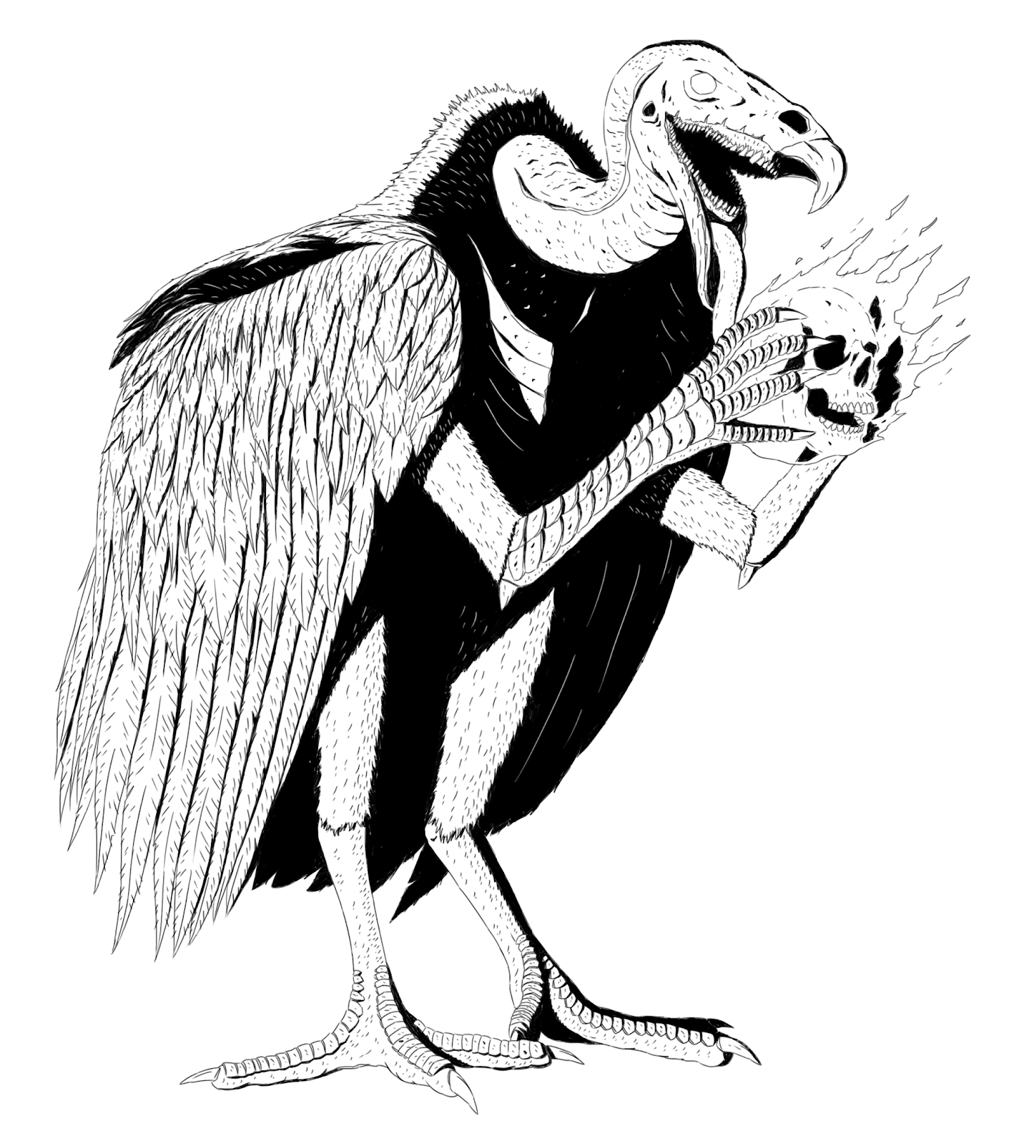 Dungeons & Delvers: Vrock Art - Points of Light