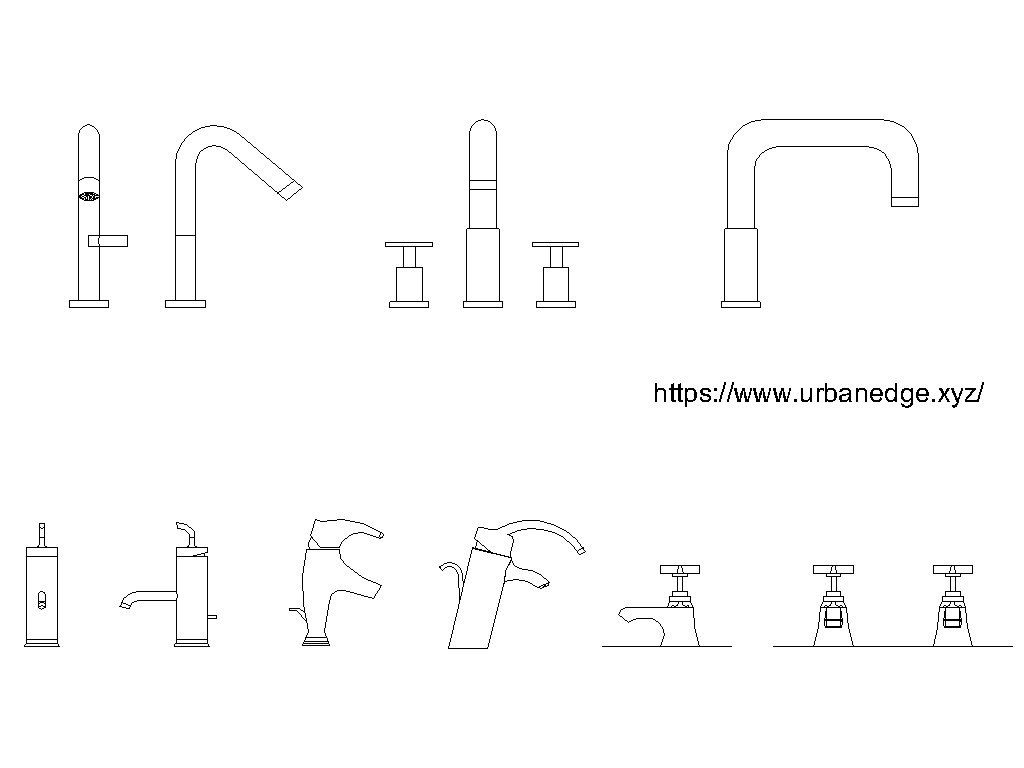 Shower Mixer Tap Cad Block at Elaine Osborn blog