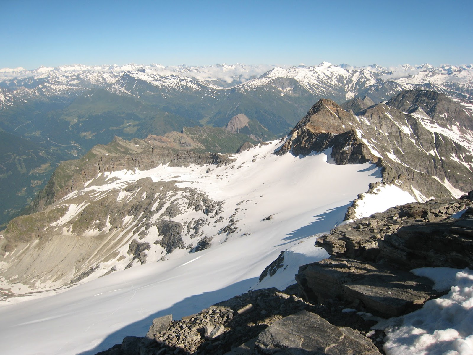 Auf guten Wegen: Andreas' Outdoor-Blog: Hochtour aufs Rheinwaldhorn