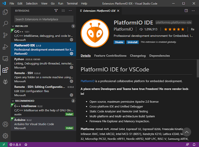 Adventures with a Raspberry Pi: Arduino Development using VSCode