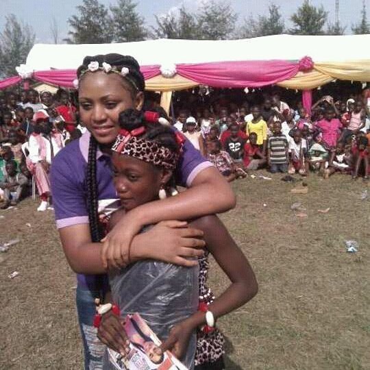 Sharon Ifedi and Regina Daniels Throwback Photos