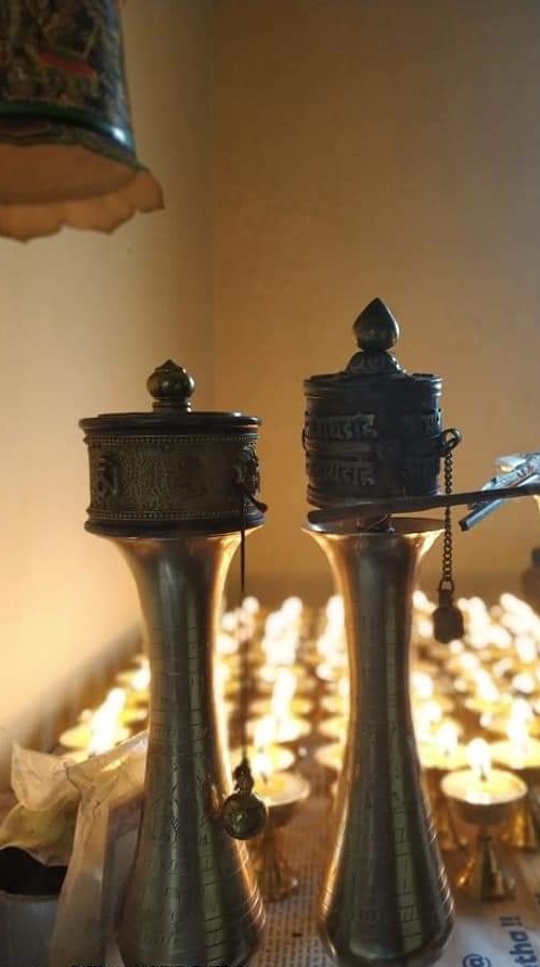 Traditional way of Offering Butter Lamp - About Kurseong Hill Diaries