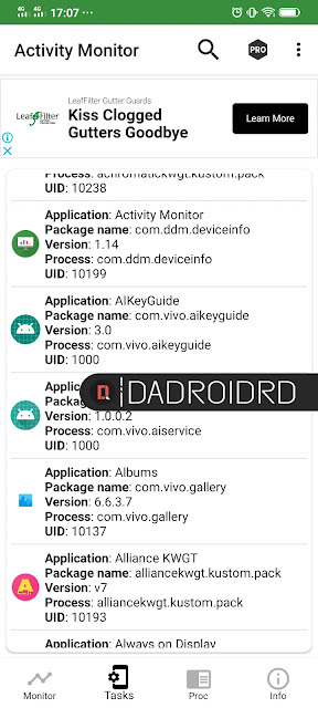 Aplikasi Task Manager (System Monitoring) Android terbaik | DADROIDRD