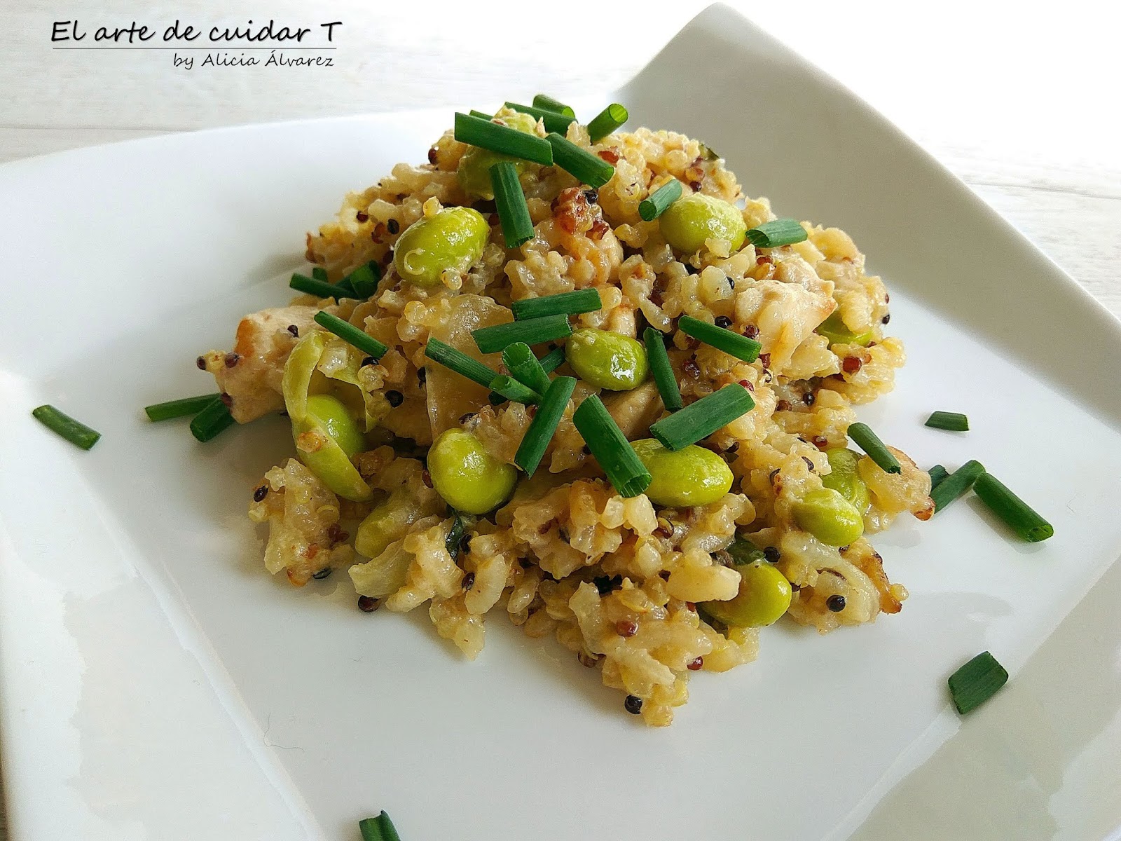 Quinoa con arroz y Edamama