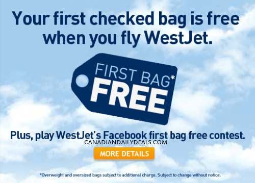 Canadian Daily Deals: Westjet Airlines: 15% Off Flights *Discount ...