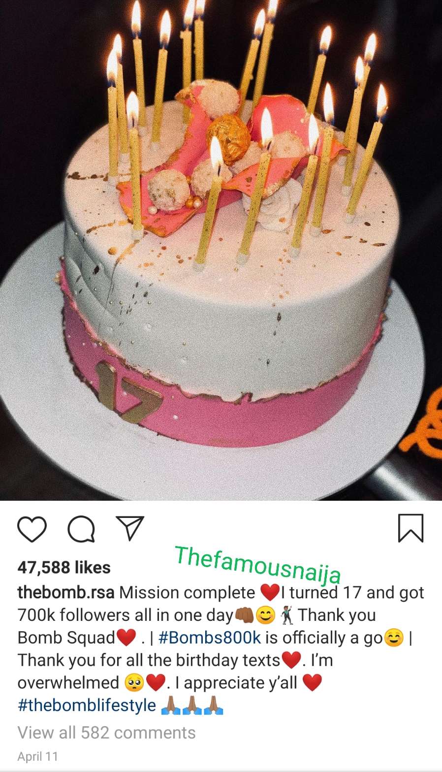 Real Age : How old is Andiswa Selepe? The Bomb RSA real age is 17 years ...