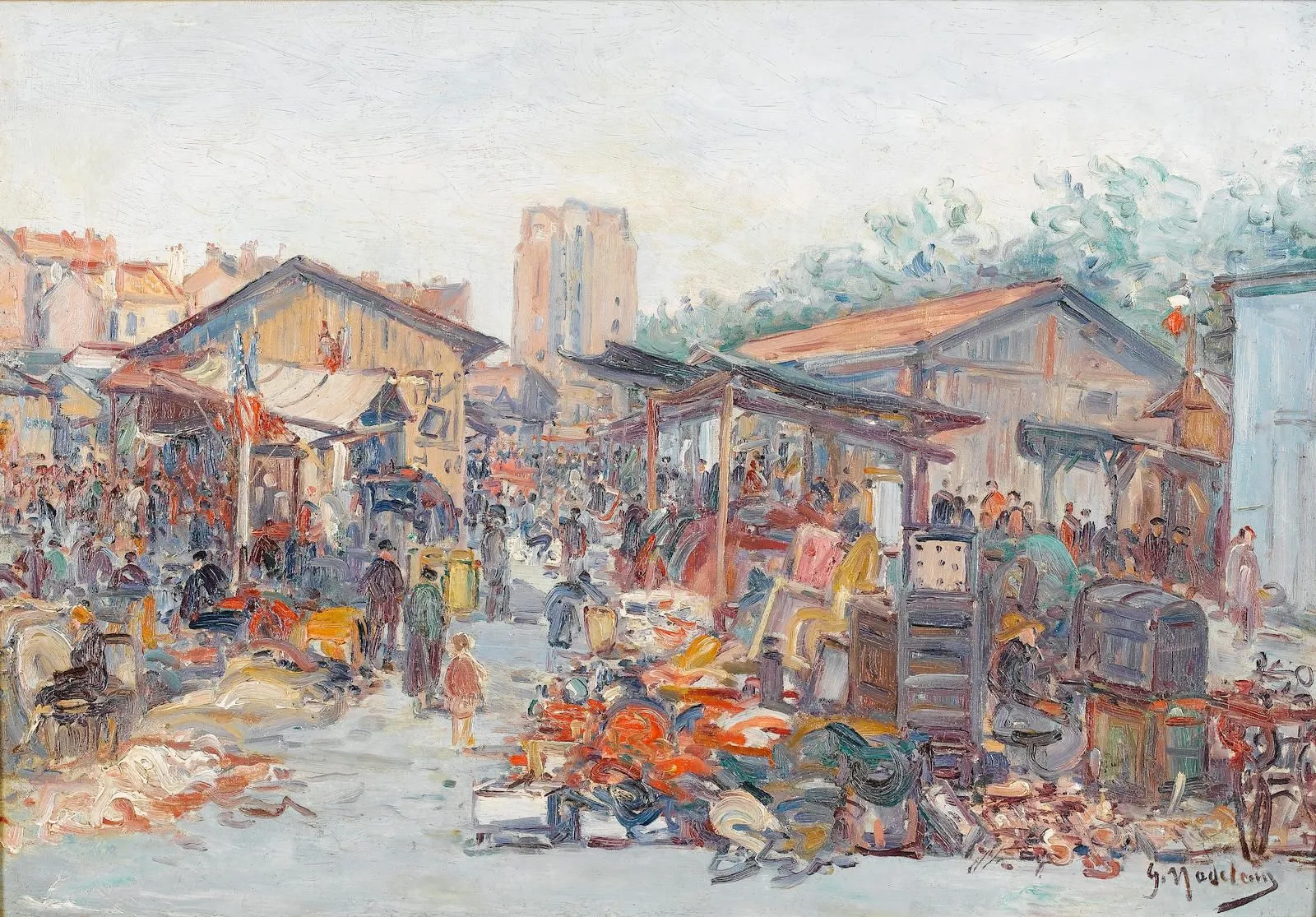 Gustave Madelain (1867-1944) | Post-Impressionist painter | Fine Art Masters