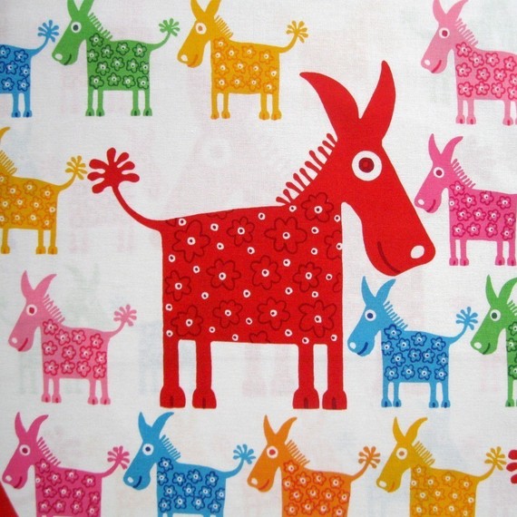 KnitOwl: A Yard of Donkey Fabric