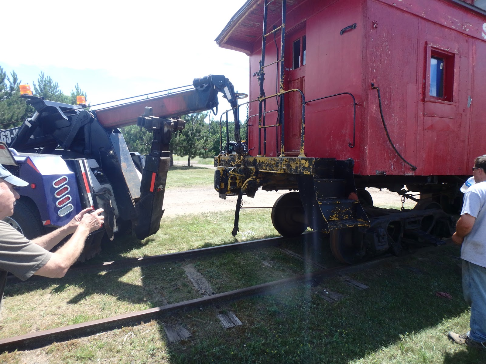 Barron County Museum Caboose Project: Barron County Caboose Project